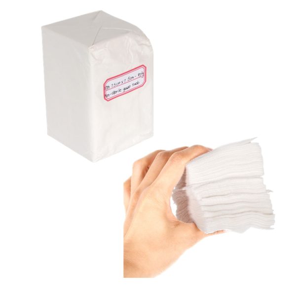 non sterile gauze swabs non woven surgical dressing medical