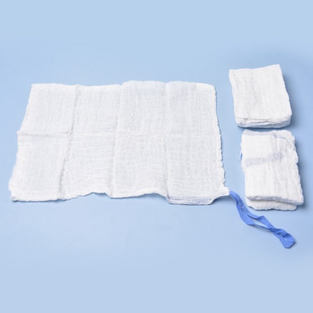 surgical lap sponge soft laparotomy cotton for medical use